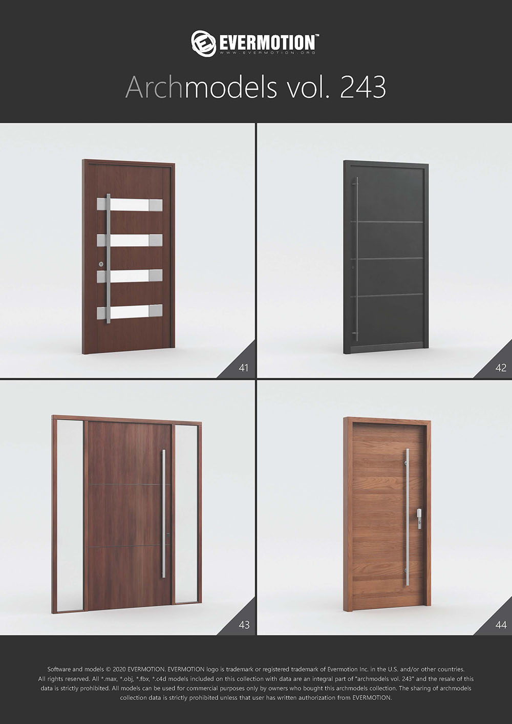 Evermotion Archmodels Vol.243 - 德材质