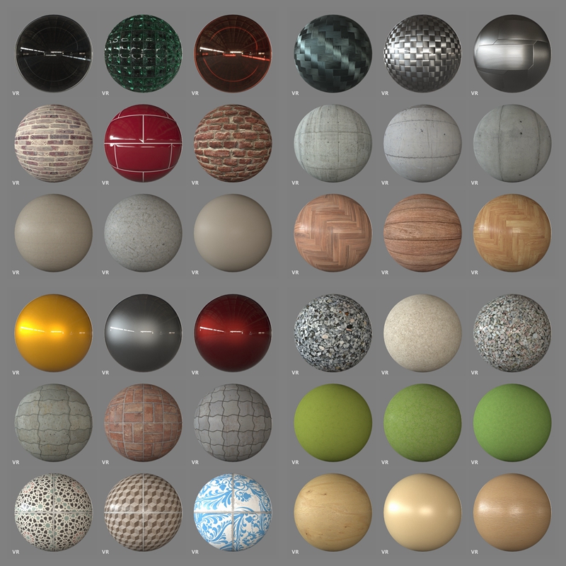 材质球和贴图-3Dmax素材