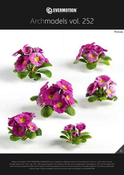 Evermotion – Archmodels Vol.250.252（树木和花草） – 德材质