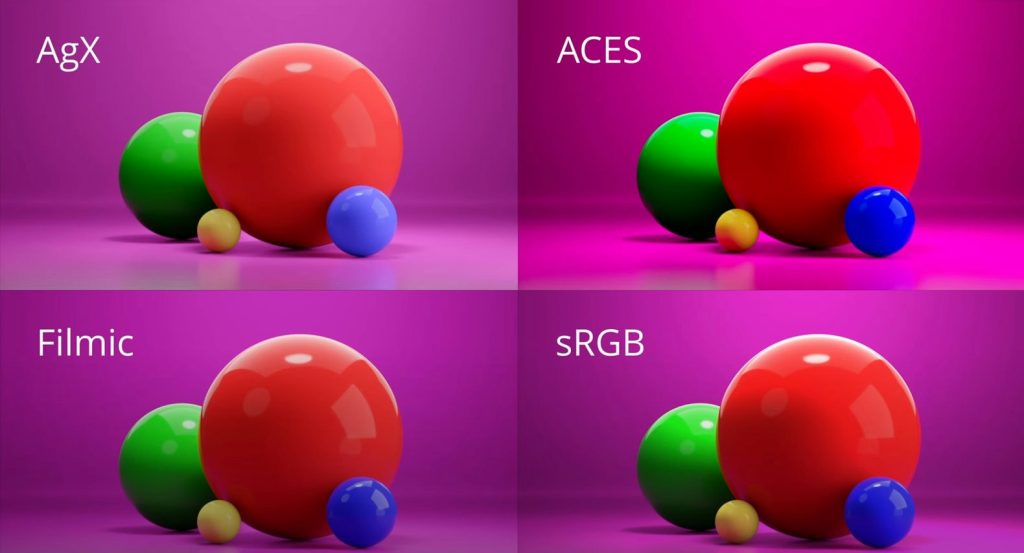 Agx色彩管理配置 – 德材质