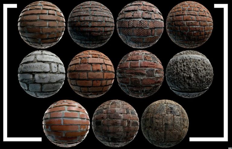 Artstation – Environment PBR Materials Mega set vol 02 – 材质贴图 – 德材质